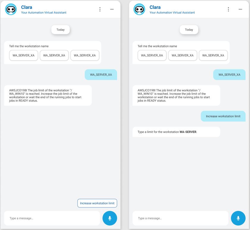 Clara helps in problem determination